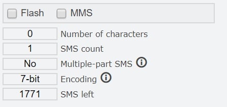 Emoji, Session control and send MMS with animated image - SMS Teknik